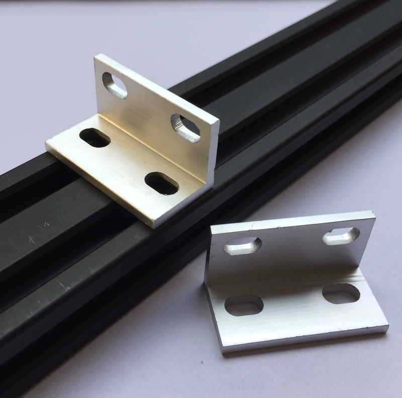 Double L Bracket 2040 V Slot Aluminum Extrusion Profile