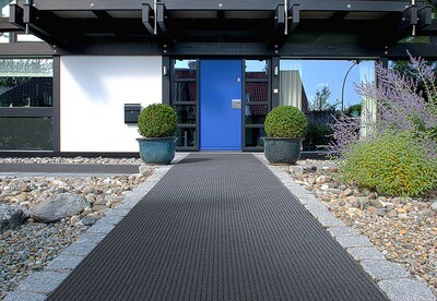AKO Safety Matting - Non Slip decking mats -Anthracite