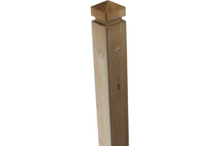 90 x90 x 1500mm Q-Deck Contemporary Newel Post