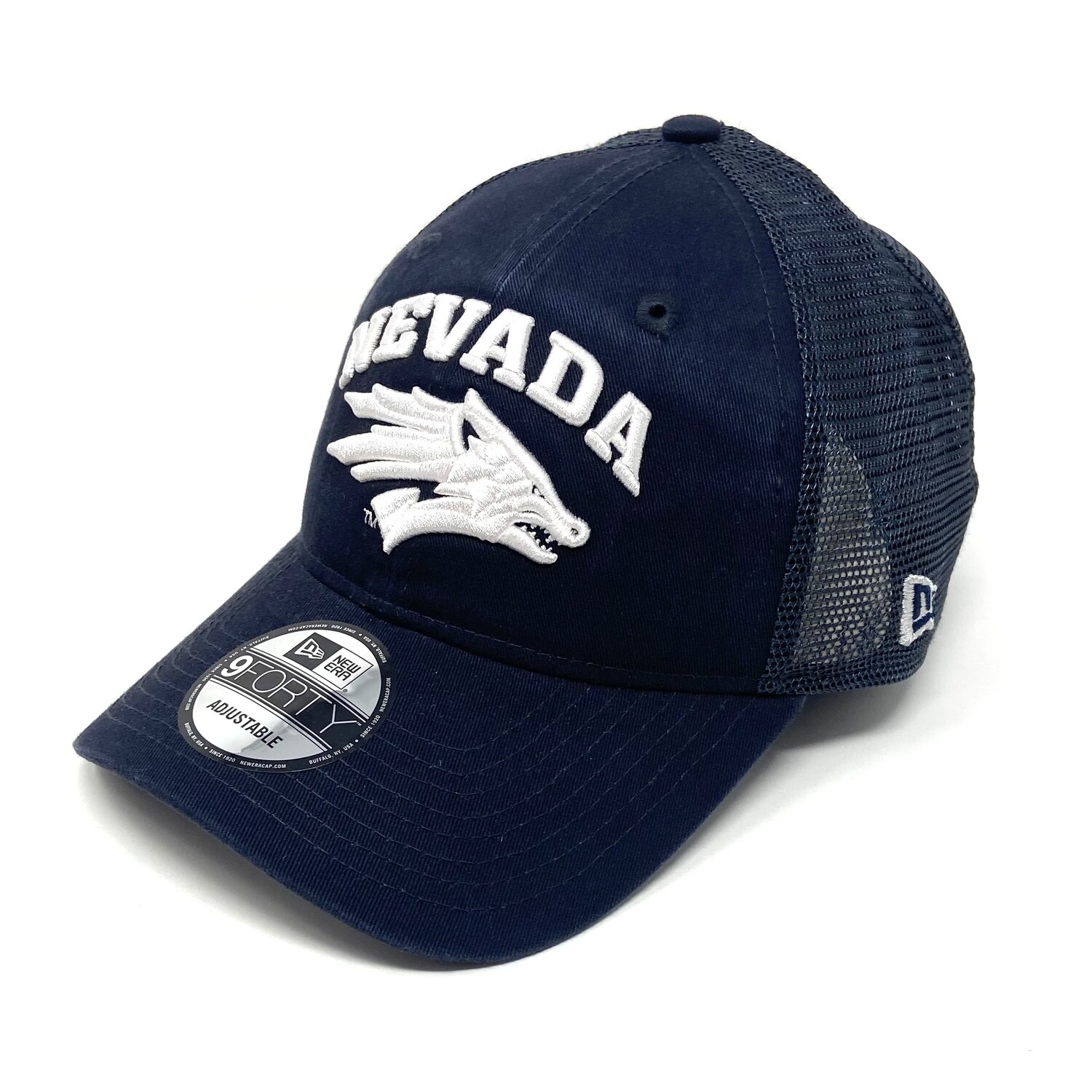 Nevada Wolf Pack New Era 9Forty Adjustable Trucker Hat