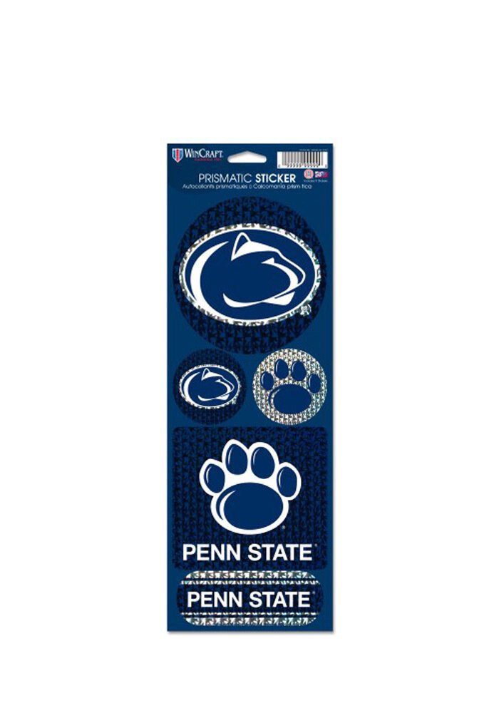 Penn State Nittany Lions 5 Piece Prismatic Decal