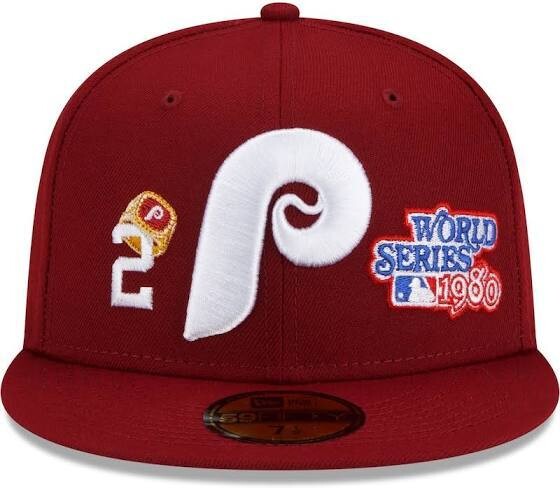 Philadelphia Phillies World Series Champions Fitted Hat