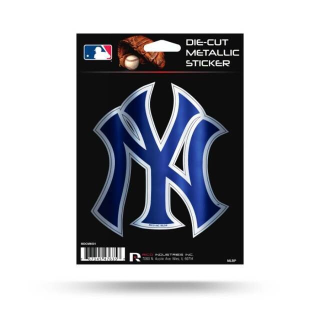 New York Yankee Logo Stickers