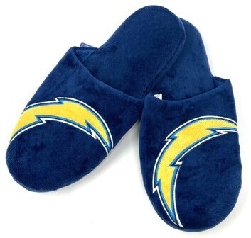 Los Angeles Chargers Men's Forever Slippers