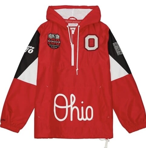 Ohio State Buckeyes Team Anorak Pullover Jacket