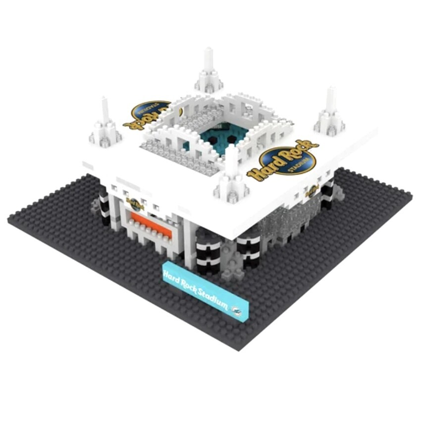 Miami Dolphins Hard Rock Stadium Mini BRXLZ Miami Dolphins Hard Rock Stadium Mini BRXLZ