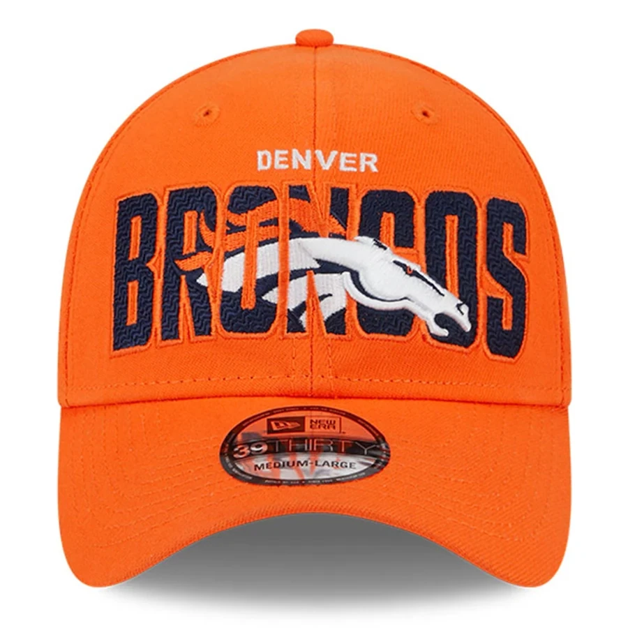 Denver Broncos 2023 NFL Draft 39THIRTY Flex Hat