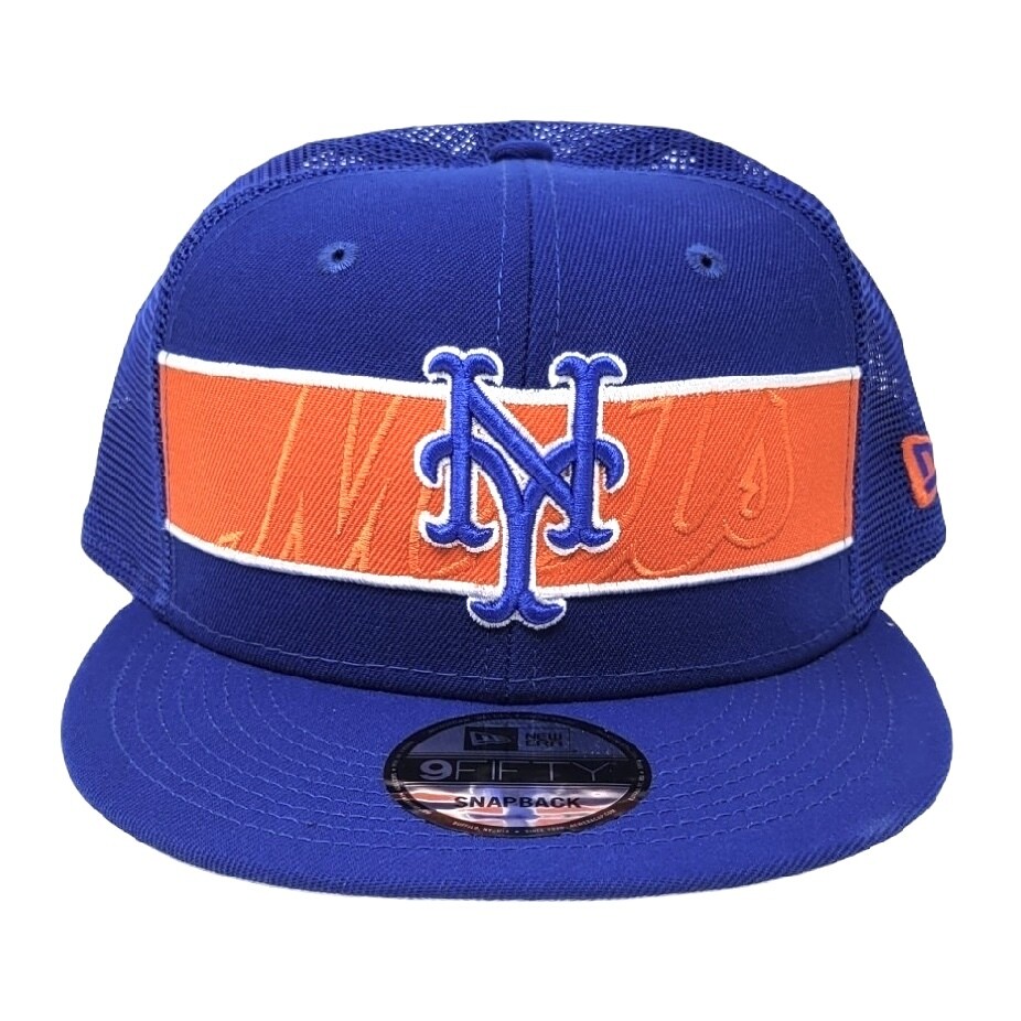 New York Mets Men's Navy New Era 9Fifty Snapback Hat