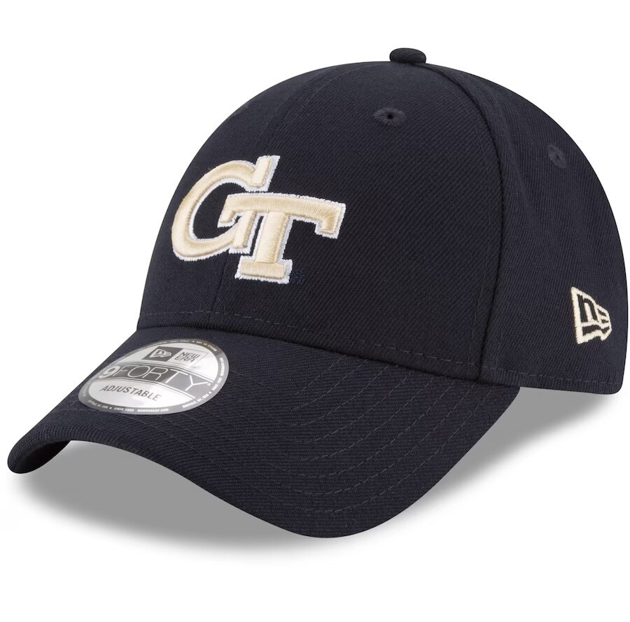 Georgia Tech Yellowjackets Men's New Era League 9Forty Adjustable Hat