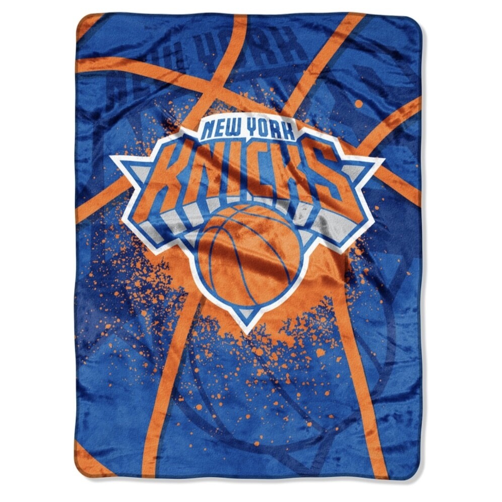New York Knicks 60" x 80" Plush Raschel Blanket