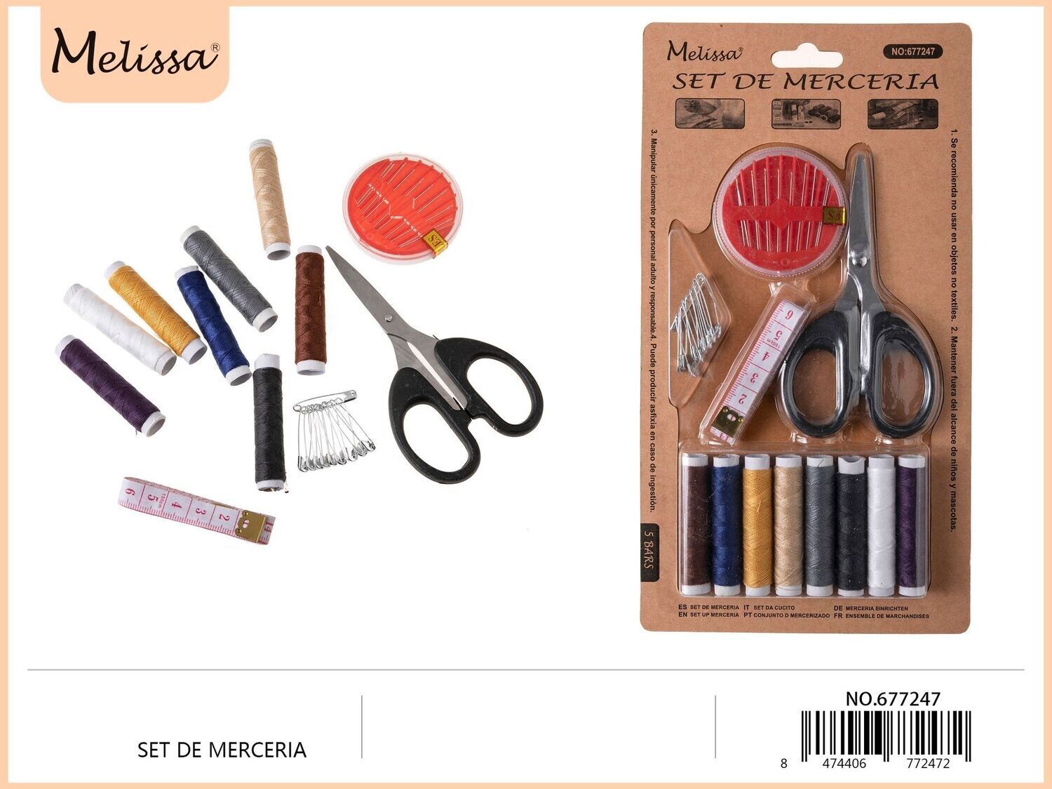 677247 Set de Mercería