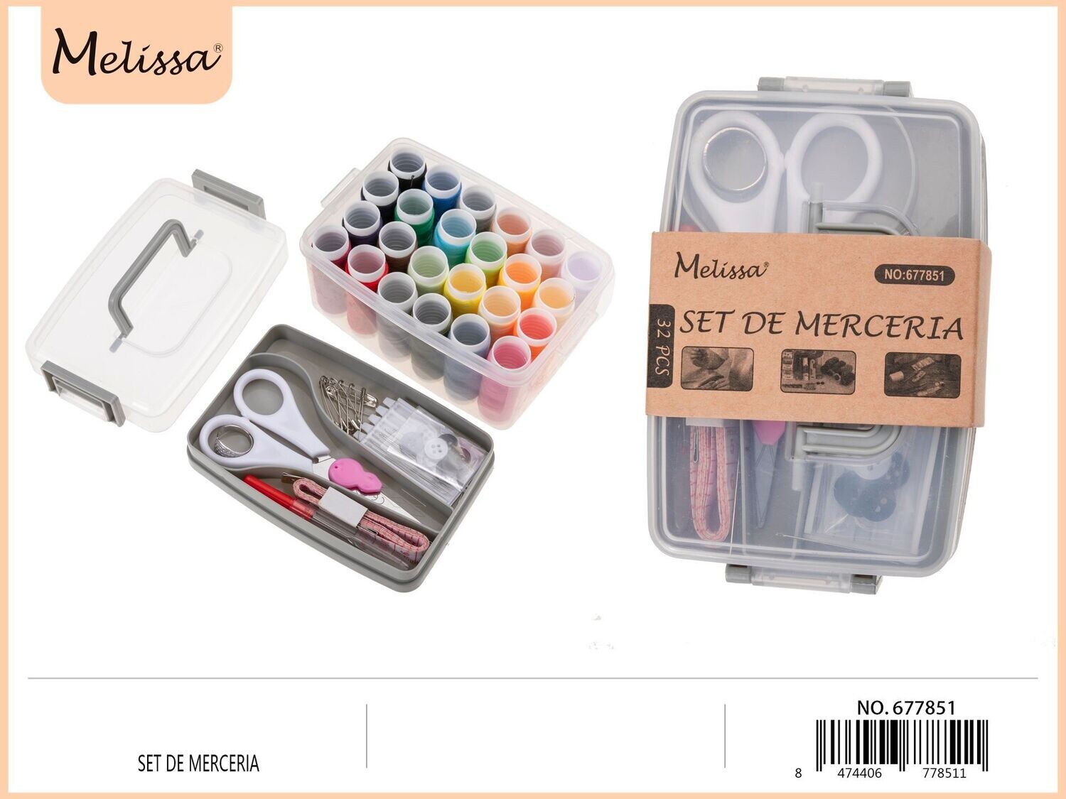 677851 Set de Mercería