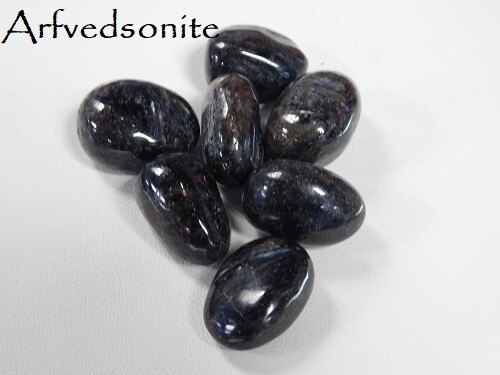 Arfvedsonite Tumbled