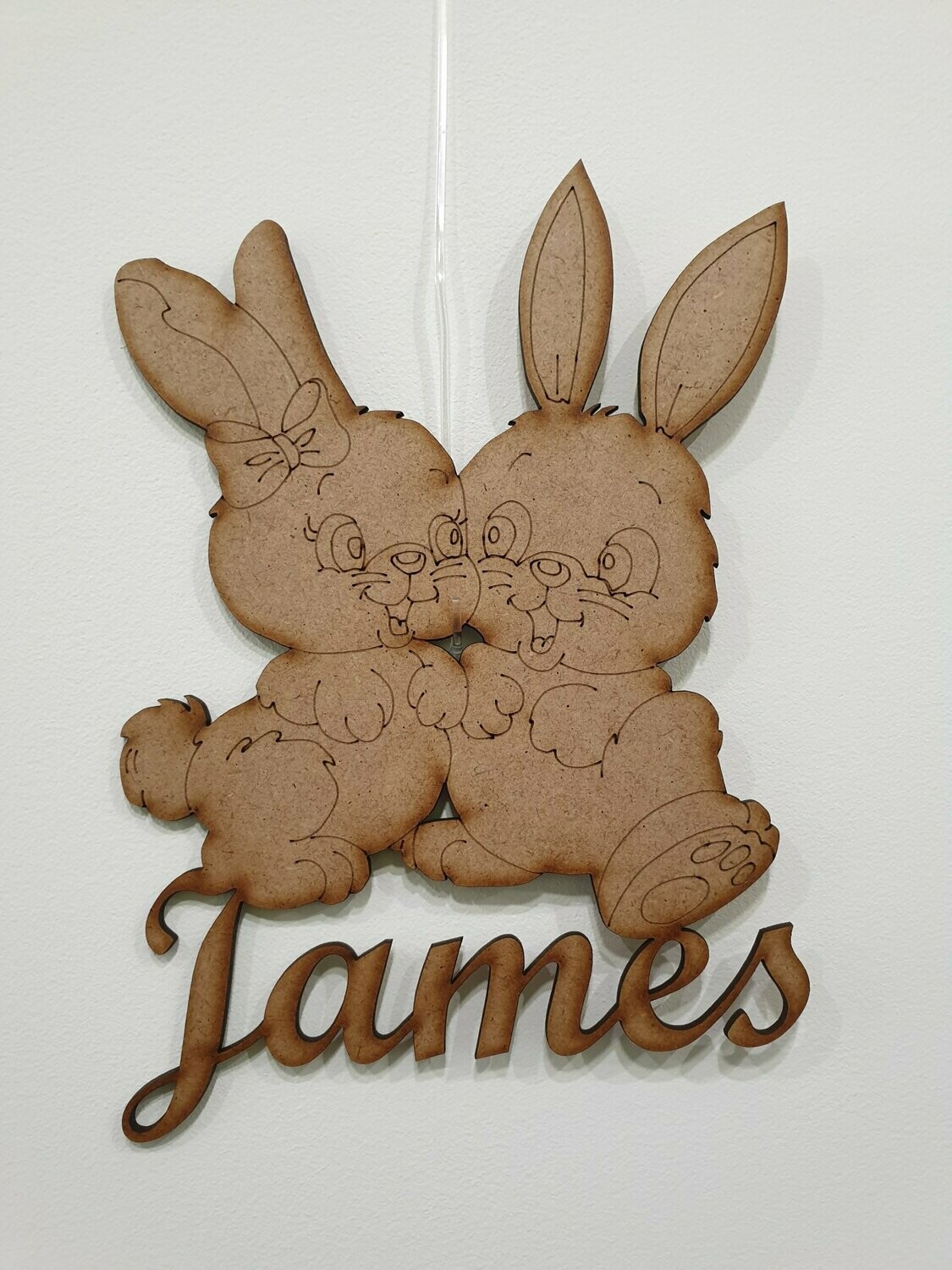 Lapins câlin prénom