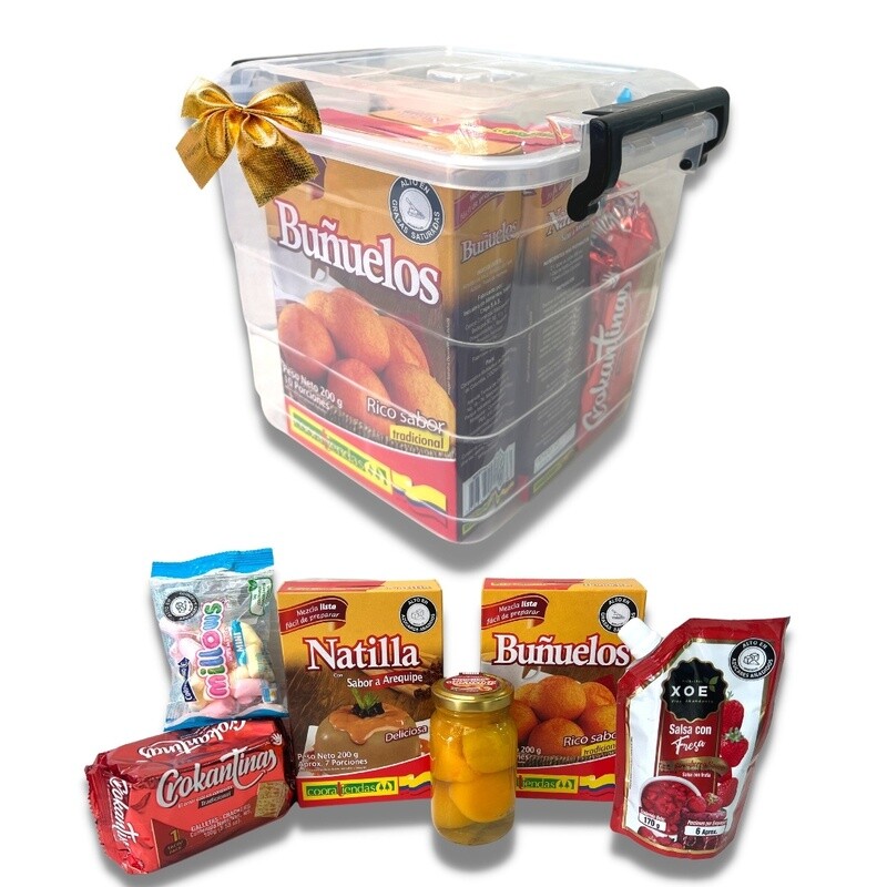 Ancheta Corporativa Navideña Sencilla | Anchetas Navideñas