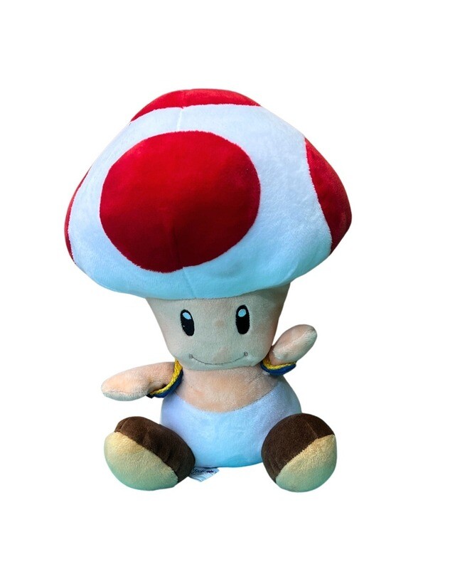 Peluche de Toad, Honguito - Colección Super Mario Bros