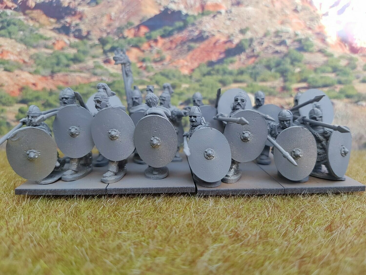 UD103 Early Byzantine Shield Wall