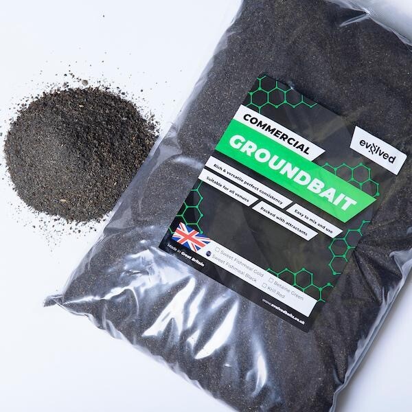 Evolved Baits Sweet Fishmeal Black Groundbait