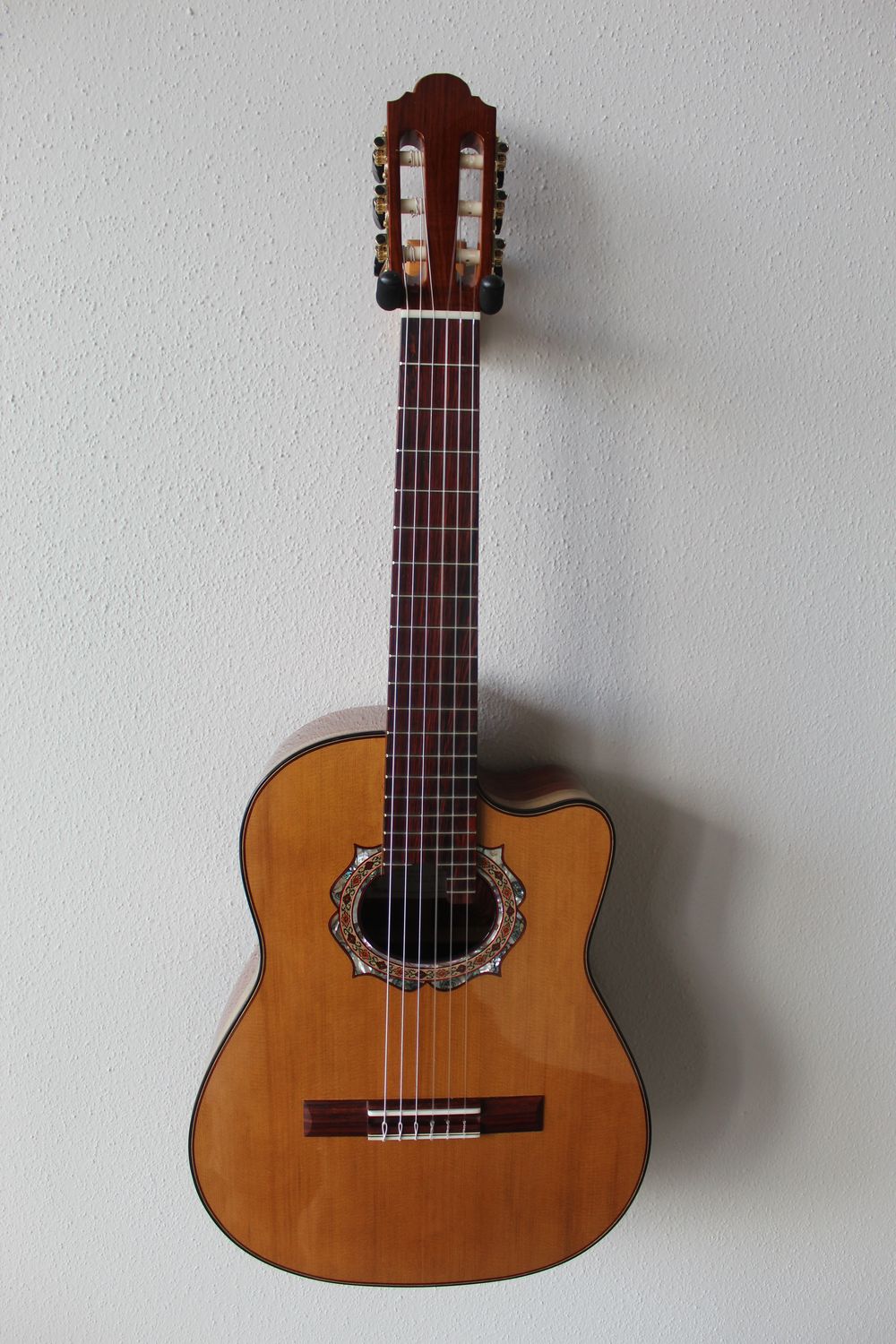 Marlon (Francisco) Navarro Acoustic/Electric Requinto Guitar with ...