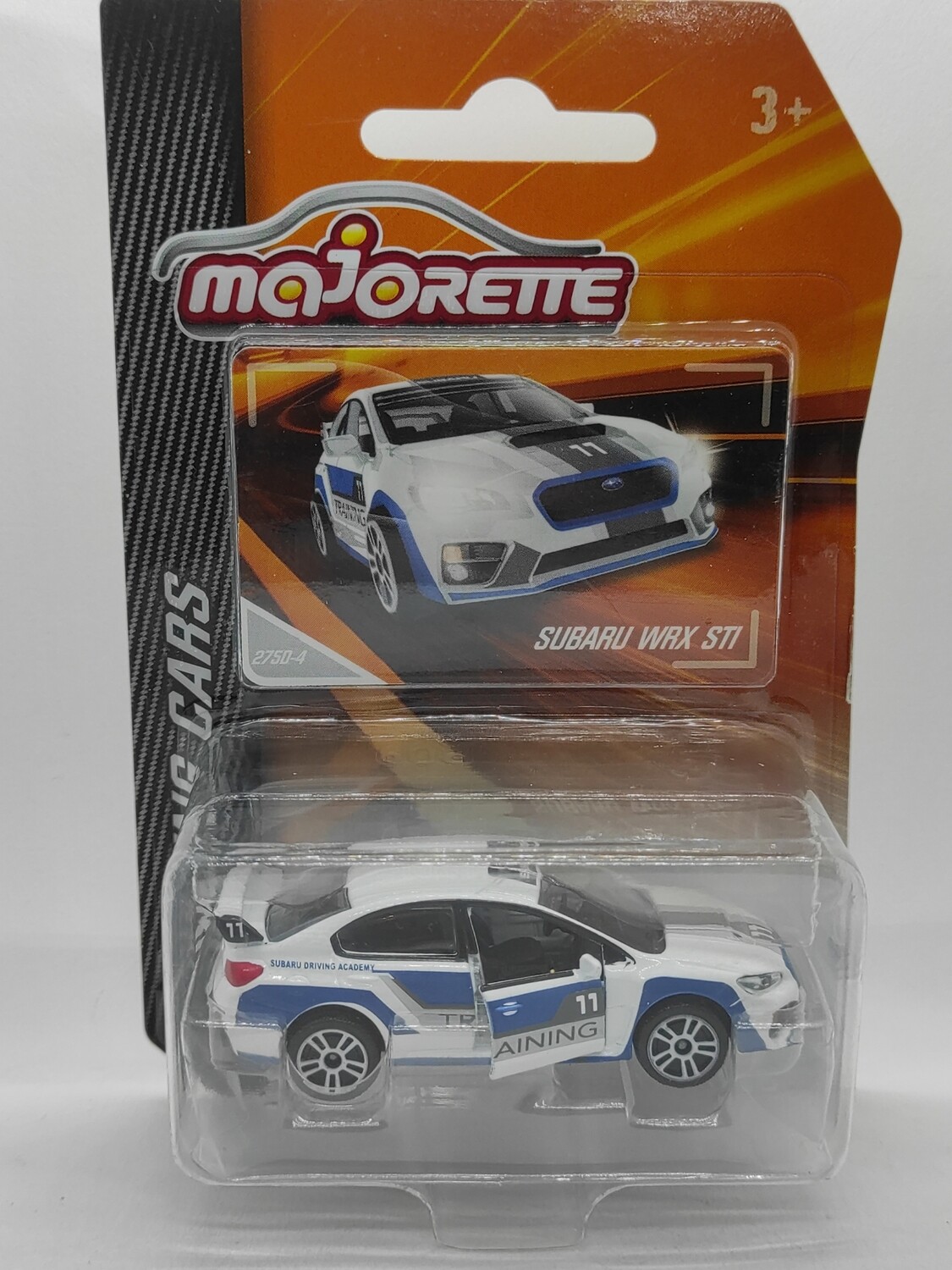 Majorette Subaru WRX STi blanche Racing Cars