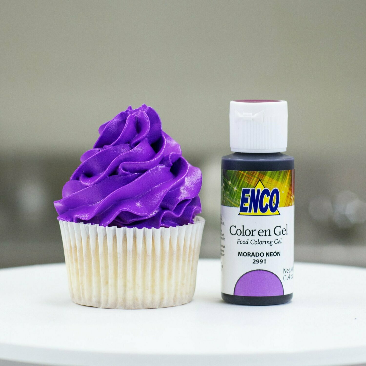 ENCO 2991 Color Gel Morado Neon 40 Grs E