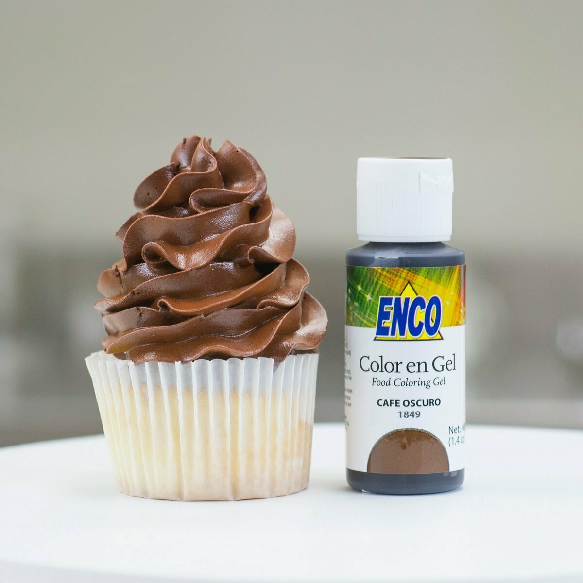 ENCO 1849 Color Gel Cafe Obscuro 40 Grs