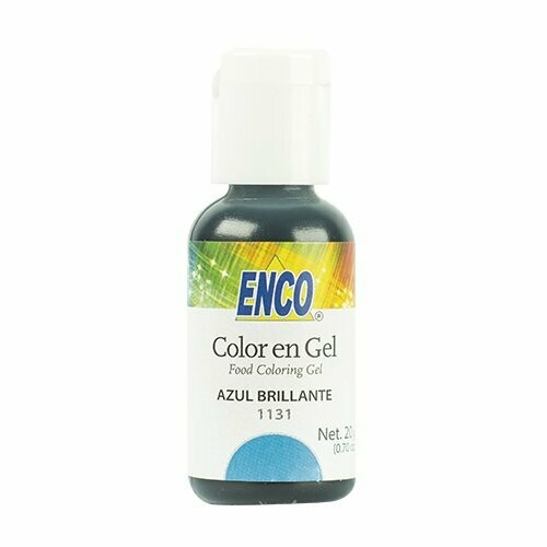 ENCO 1131-20 Color Gel Azul Brillante 20 Gr