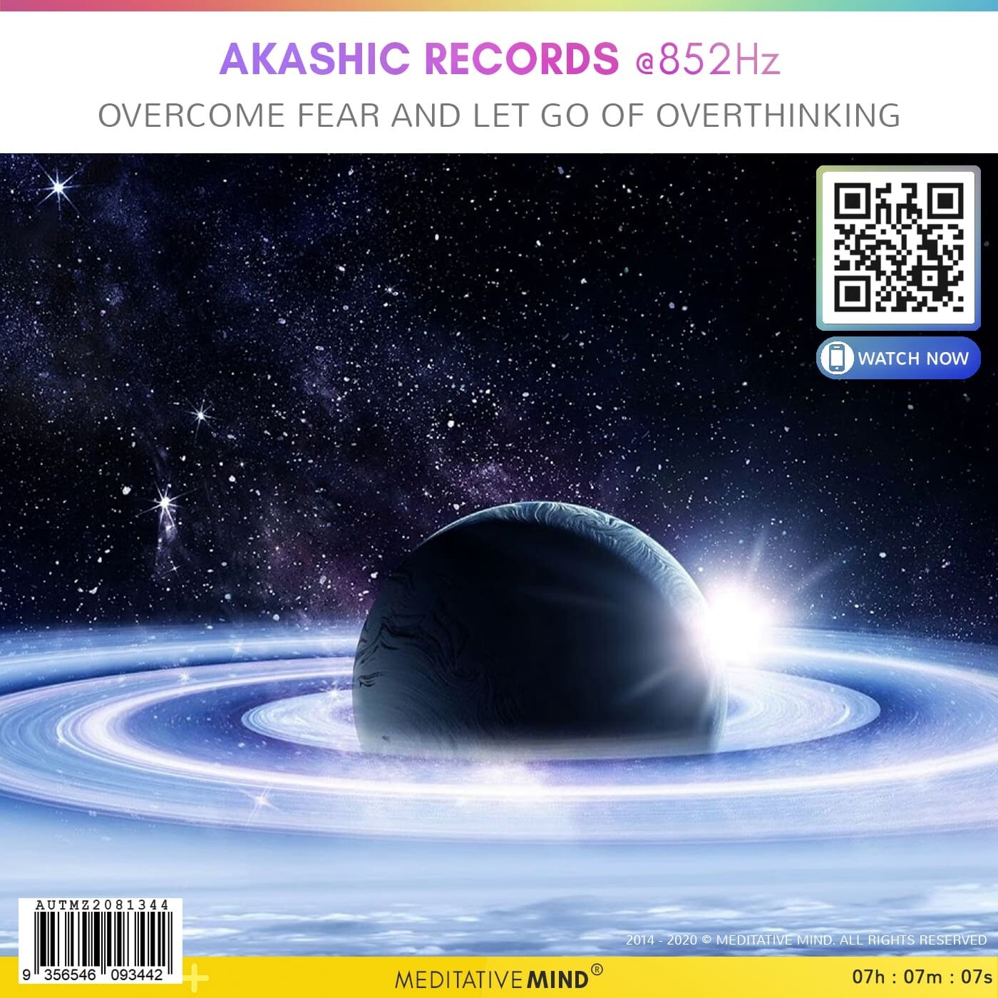 AKASHIC RECORDS @ 852Hz - Overcome Fear and Let Go of Overthinking ...