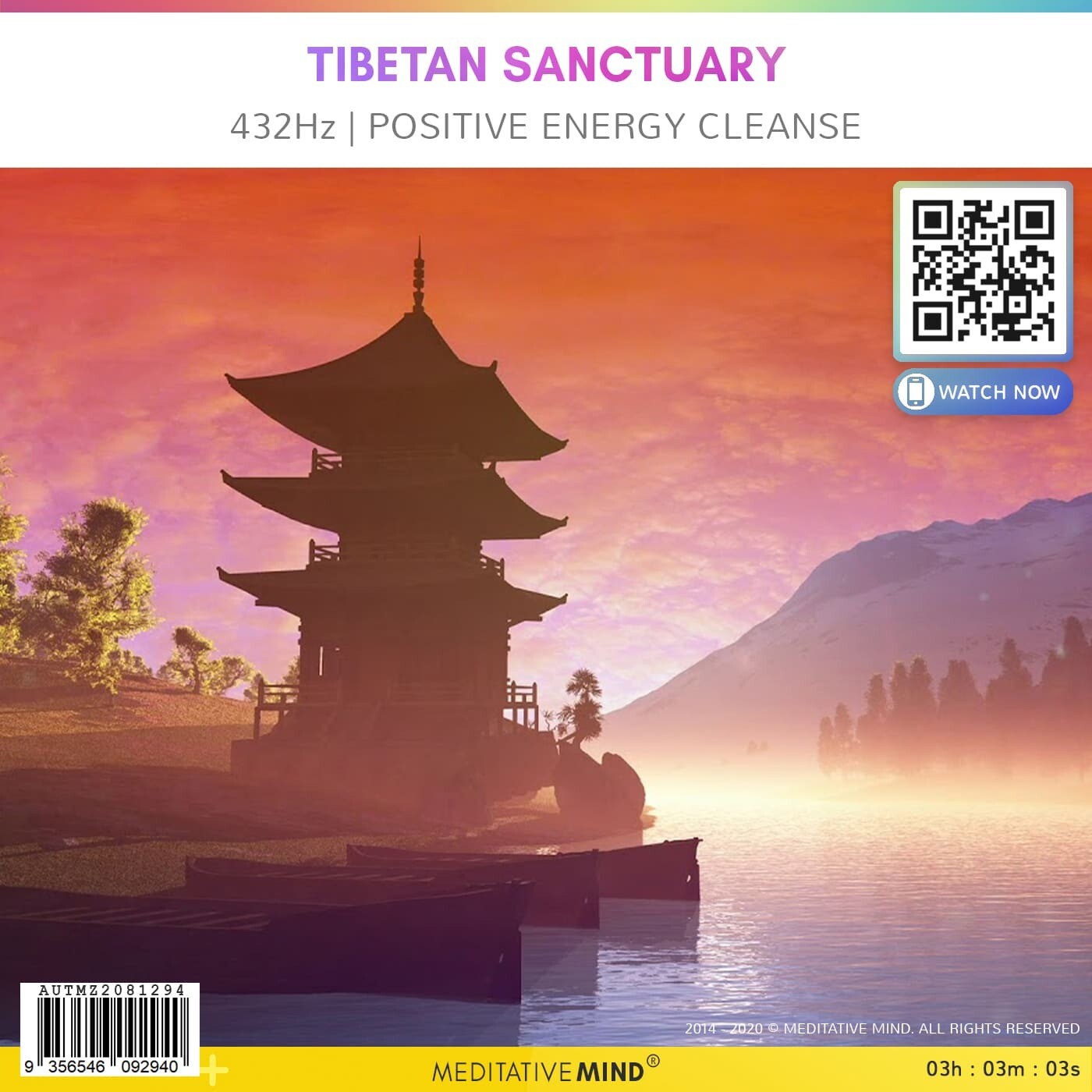 Tibetan Sanctuary - 432Hz | Positive Energy Cleanse | Meditative Mind's ...