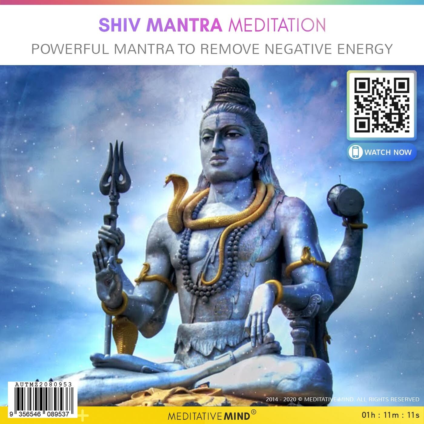 Shiv Mantra Meditation - Powerful Mantra to Remove Negative Energy | Meditative Mind's Official ...