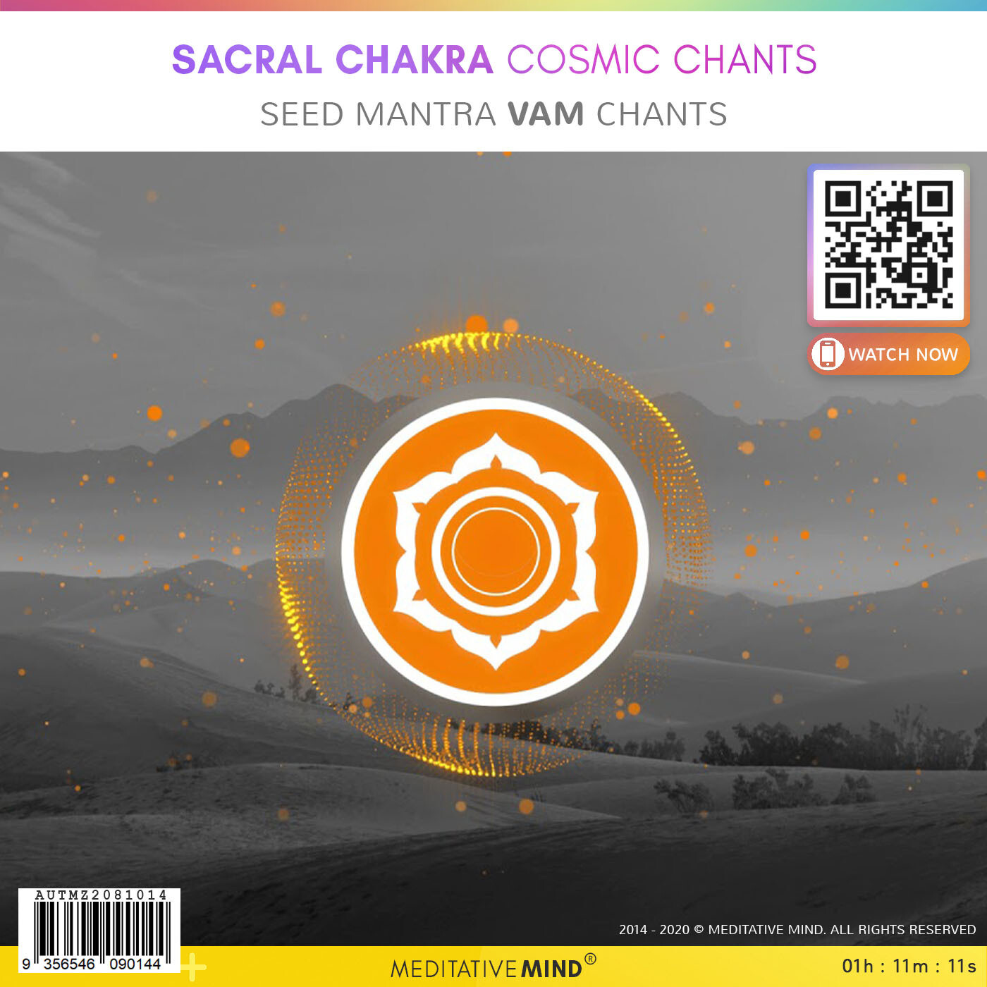 Sacral Chakra Cosmic Chants - Seed Mantra Vam Chants | Meditative Mind ...