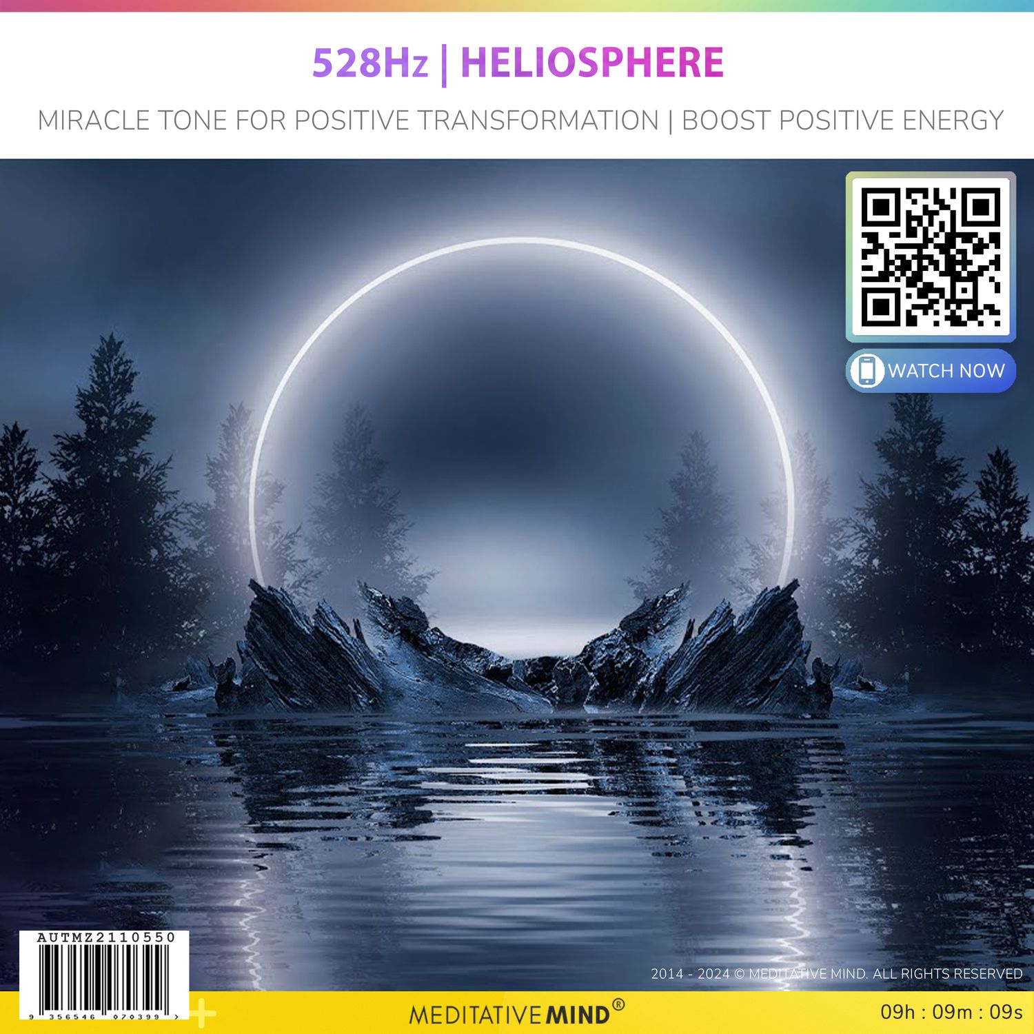 528Hz | Heliosphere - Miracle Tone for Positive Transformation | Boost ...