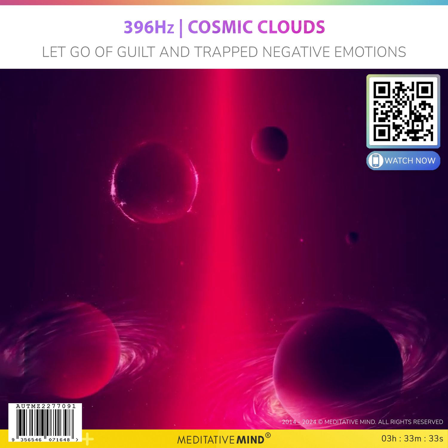 396Hz | Cosmic Clouds - Let Go of Guilt and Trapped Negative Emotions | Meditative Mind's ...