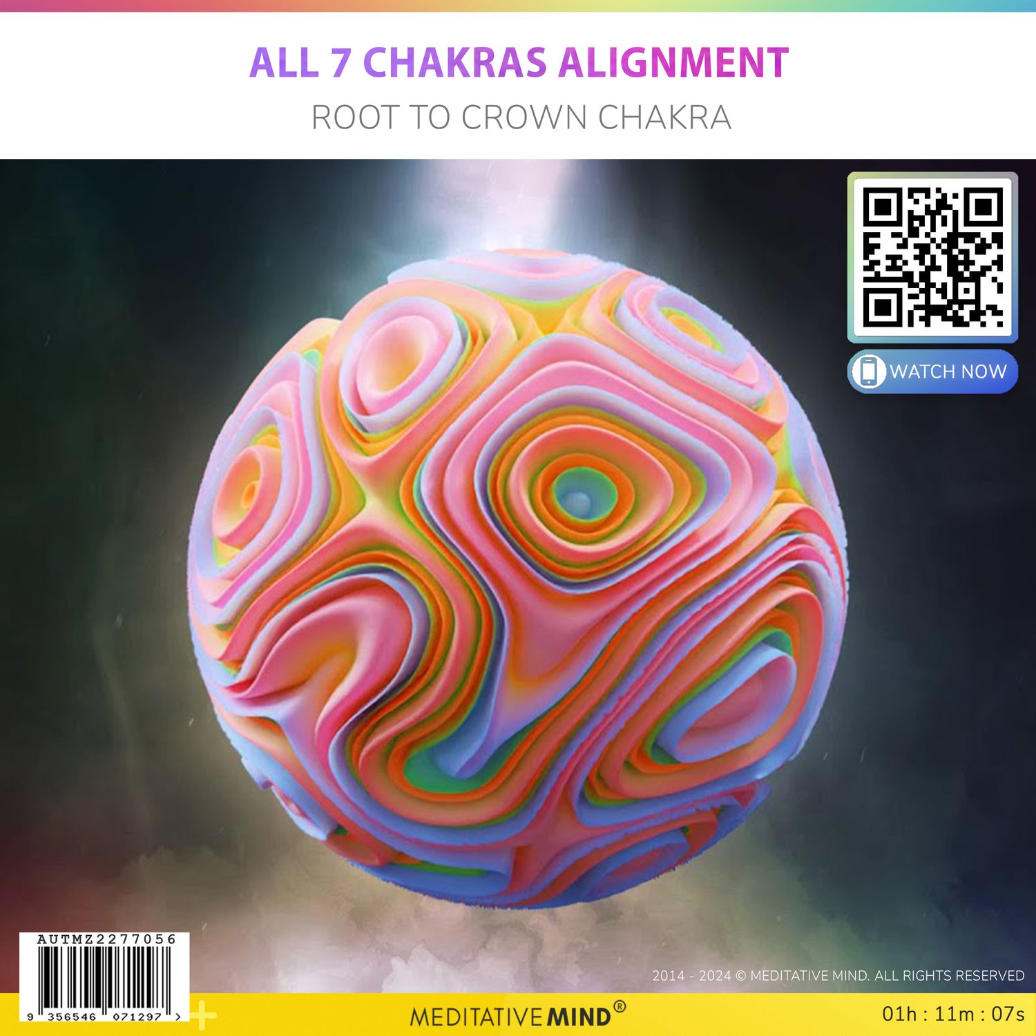 All 7 Chakras Alignment - Root to Crown Chakra | Meditative Mind's ...