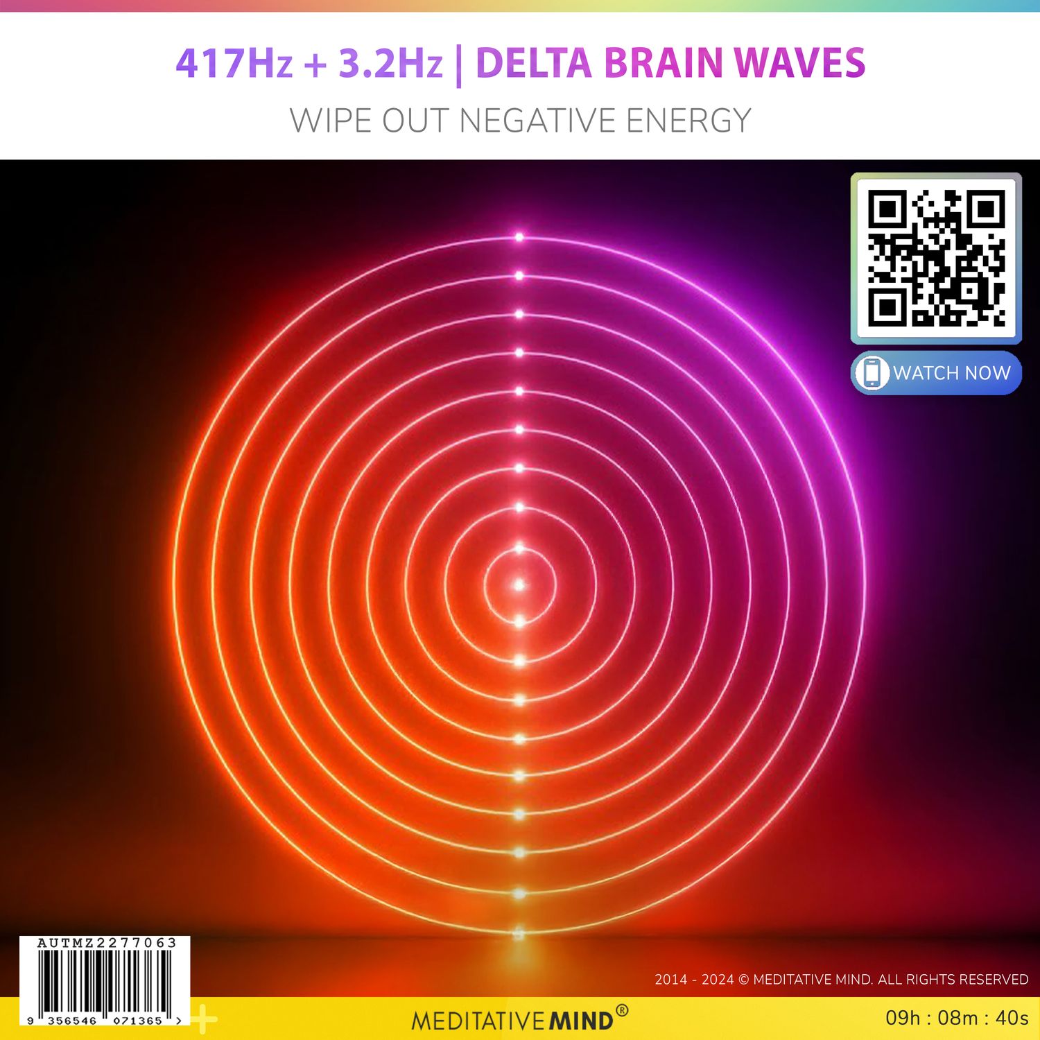 417Hz + 3.2Hz | Delta Brain Waves - Wipe out Negative Energy ...