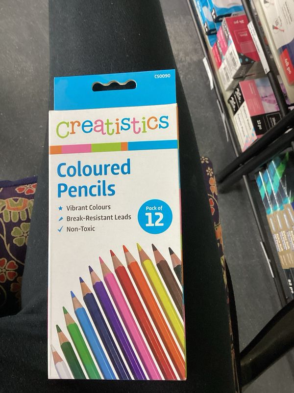 Creatistics Coloured Pencils 12pc