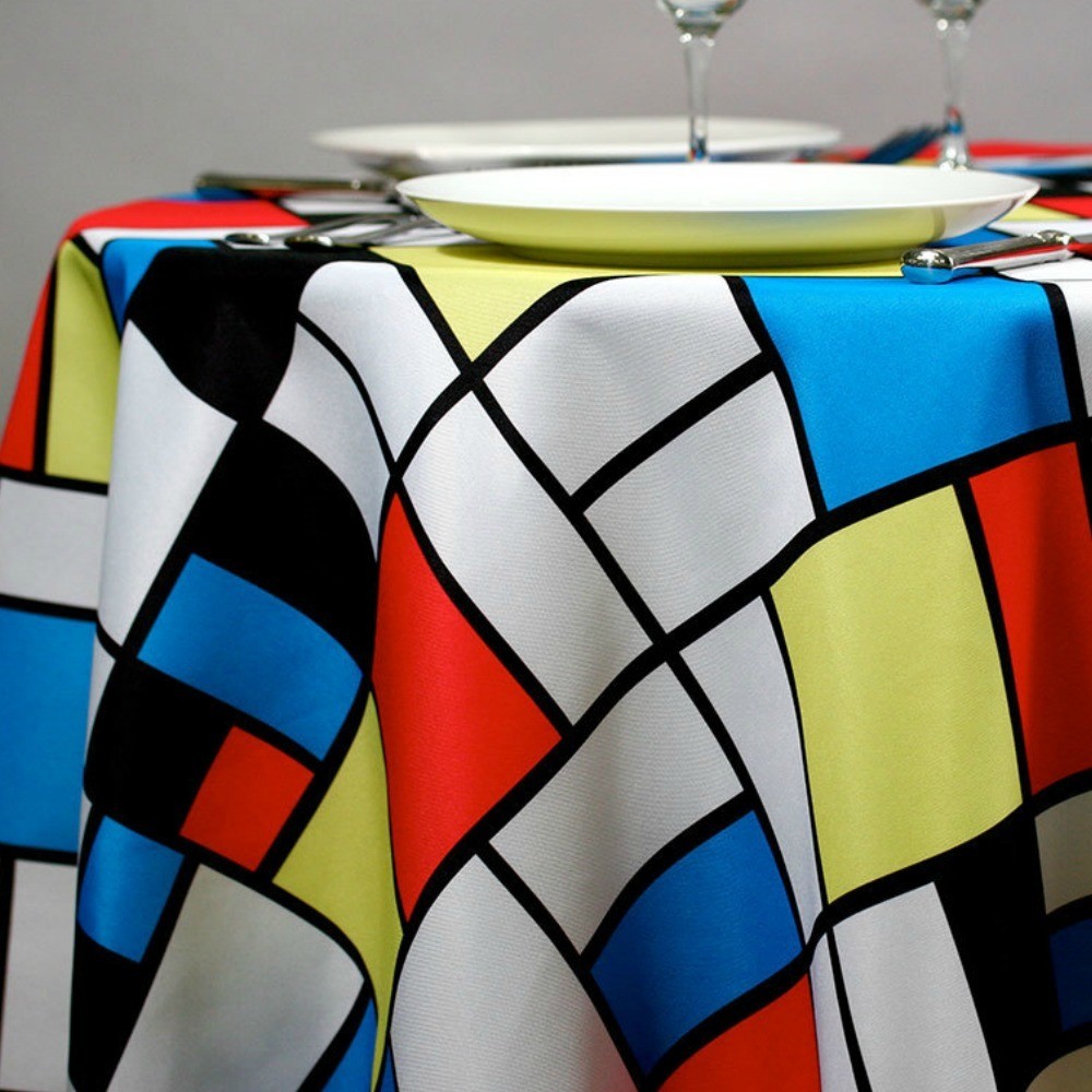 Custom tablecloth store! We make them any size and shape.