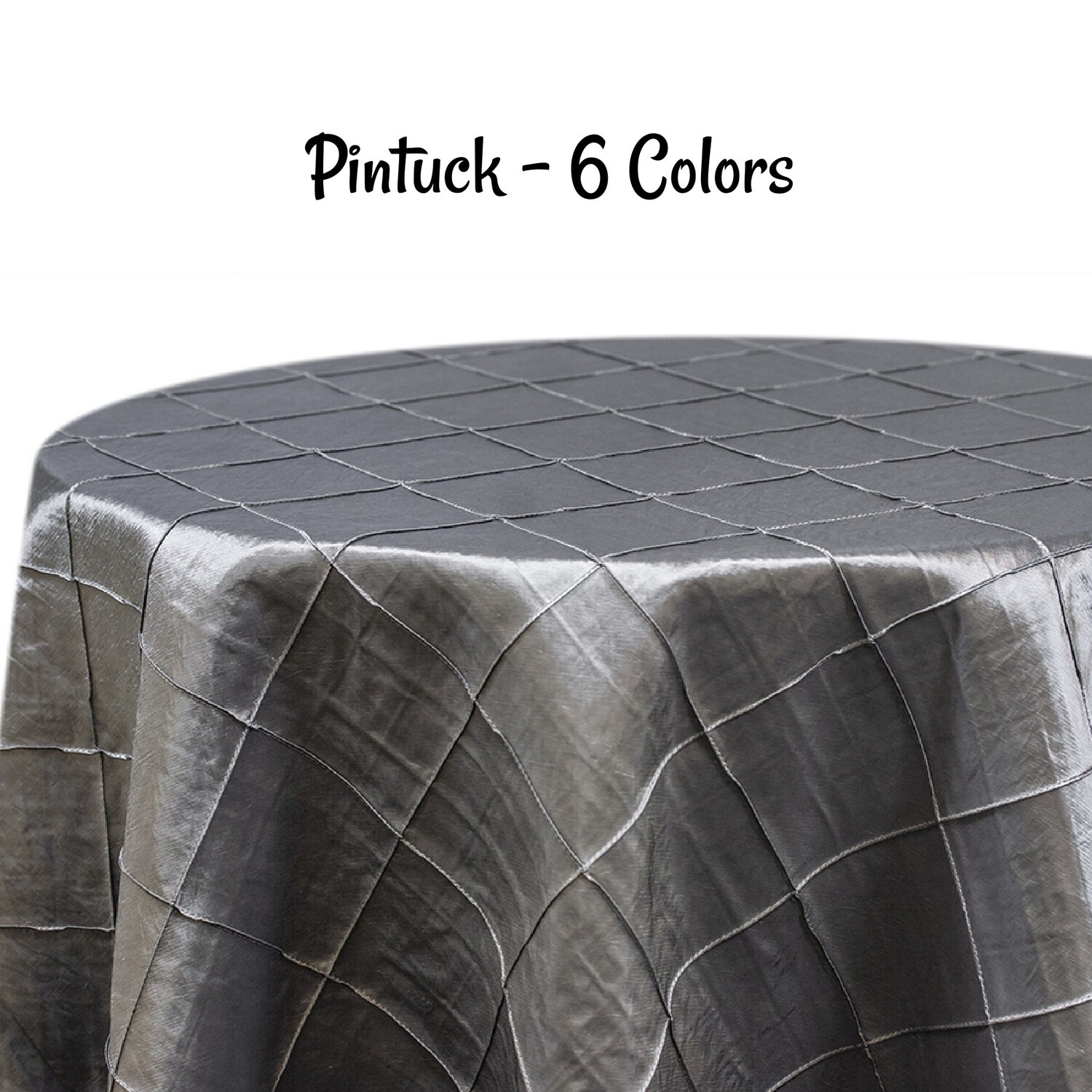 Pintuck 54" - 6 Colors - Custom tablecloth store! We make them any size ...