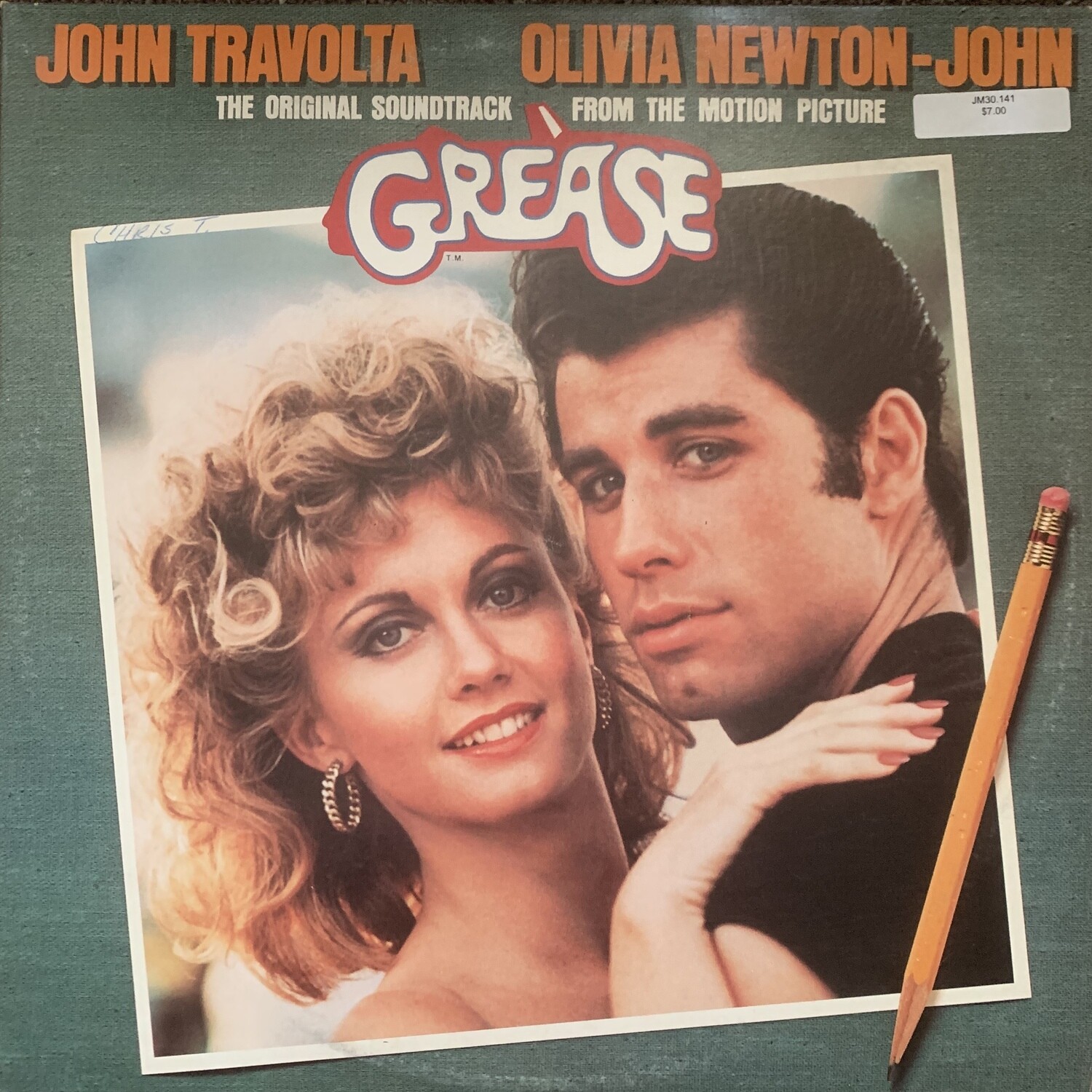 Vinyl Record: Grease Soundtrack