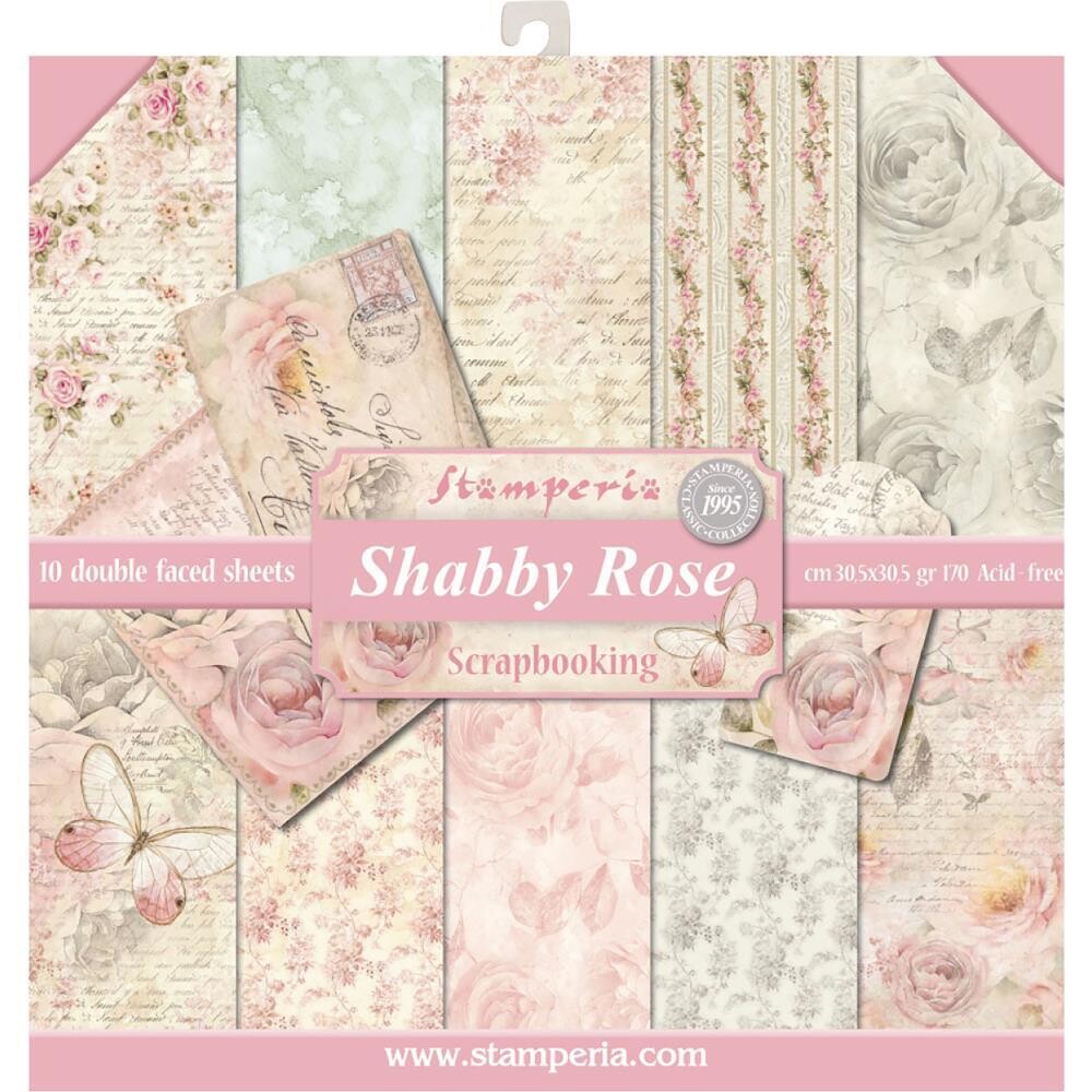 KIT 12X12 SHABBY ROSE
