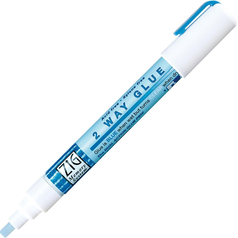 PLUMA DE GOMA 2 WAY GLUE PUNTA CHISEL