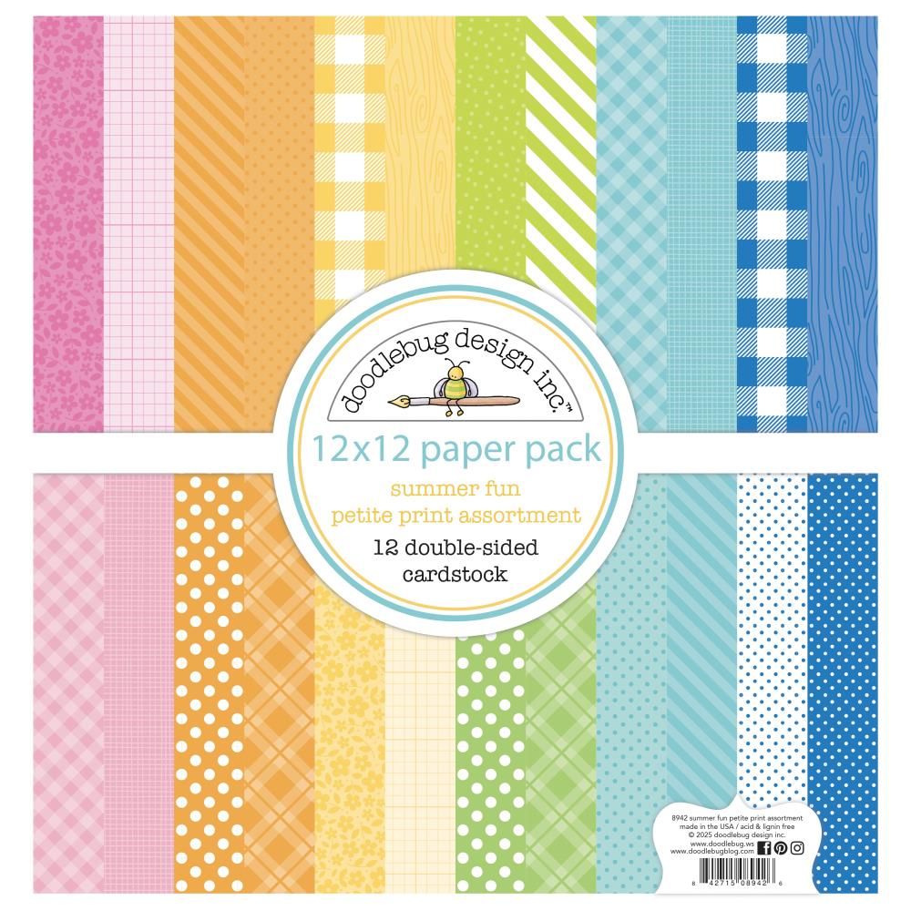12X12 PAPER PACK SUMMER FUN