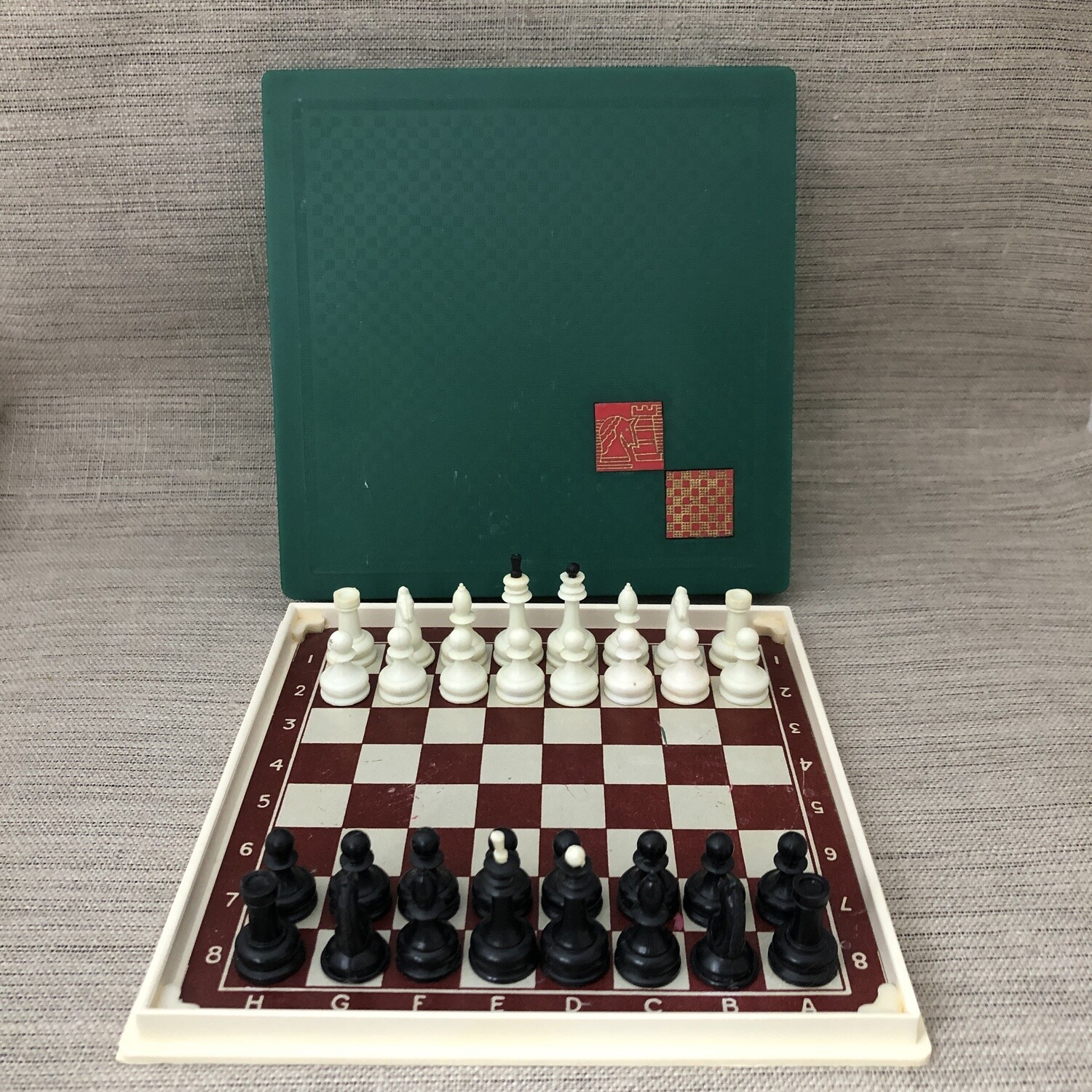 Шахматы, дорожный набор на магнитах, СССР, 1980-е гг.