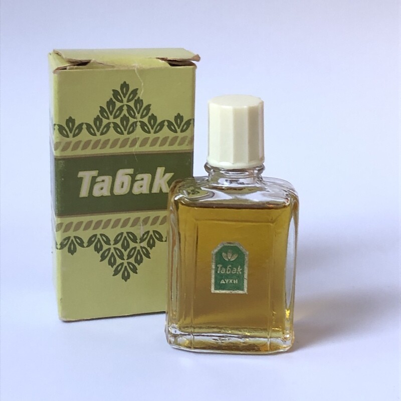 Духи «Табак», 20 мл, СССР, 1981-й год