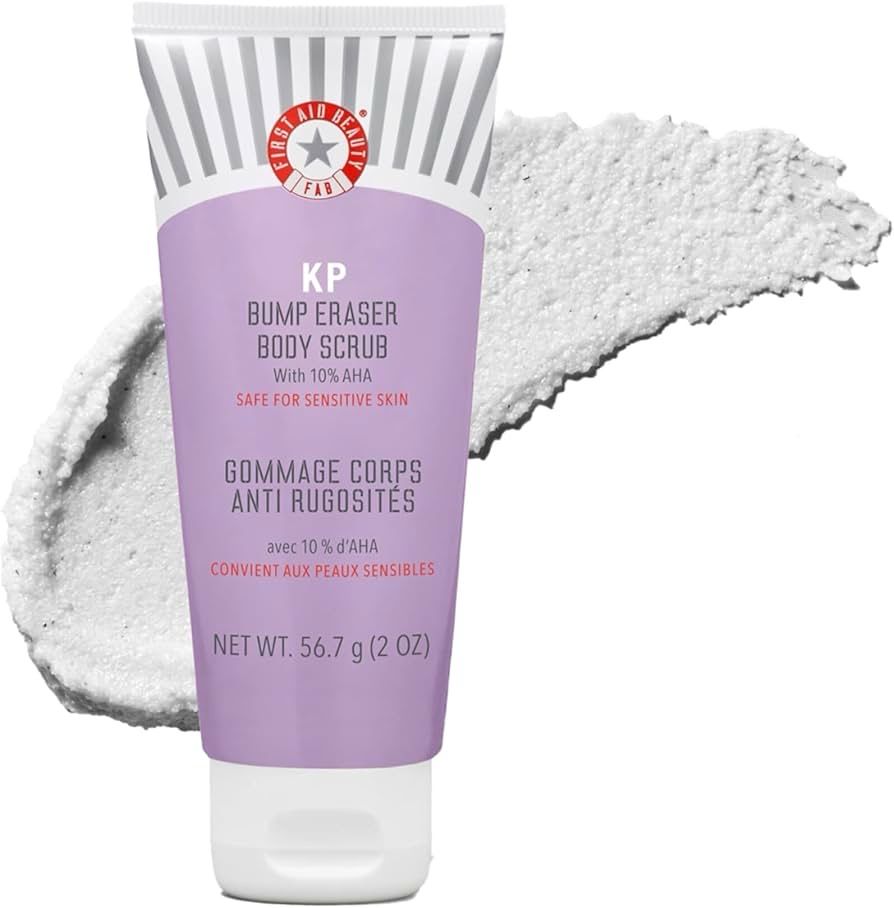 First Aid Beauty KP Bump Eraser Body Scrub 10% AHA!💜