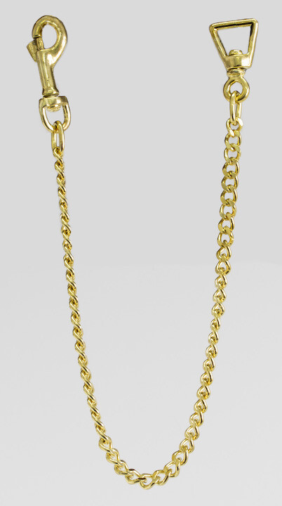 Fine Brass Plated 24" Lead Chain