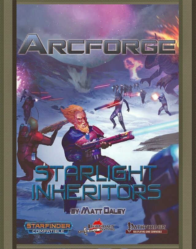 Starfinder RPG / Pathfinder RPG Arcforge Campaign Setting Starlight ...