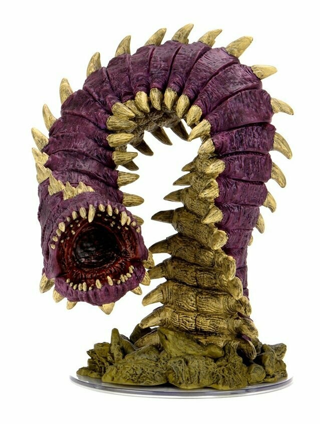 Dungeons & Dragons Icons Of The Realms Premium Set Purple Worm