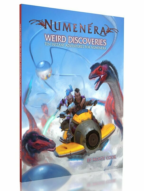 Numenera RPG Weird Discoveries Ten Instant Adventures For Numenera