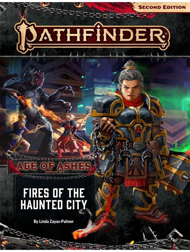 Pathfinder RPG Age Of Ashes #4 Fires Of The Haunted City